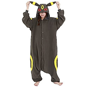 SAZAC Kigurumi - Pokemon - Umbreon - Onesie Jumpsuit Halloween Costume