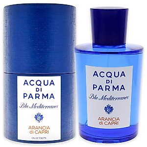 Acqua Di Parma Blue Mediterraneo Arancia Di Capri Eau De Toilette Spray for Men, 5 Ounce
