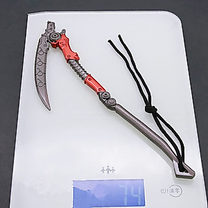 APEX Revenant Heirloom Metal Scytche Dead Man's Curve Action Figures Toys Collection Gift Party Supplies Desk Decoration 9inches（Foldable）