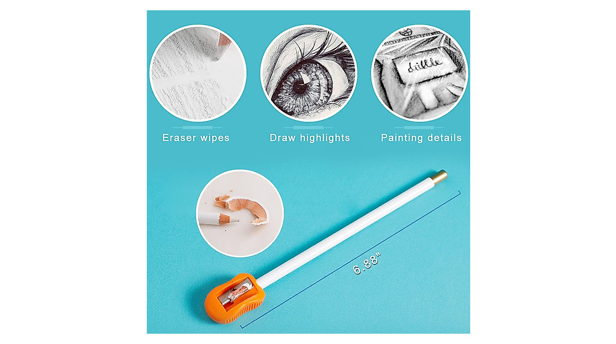 Professional Eraser Pencils Set for Artists and Students | Reliable ...