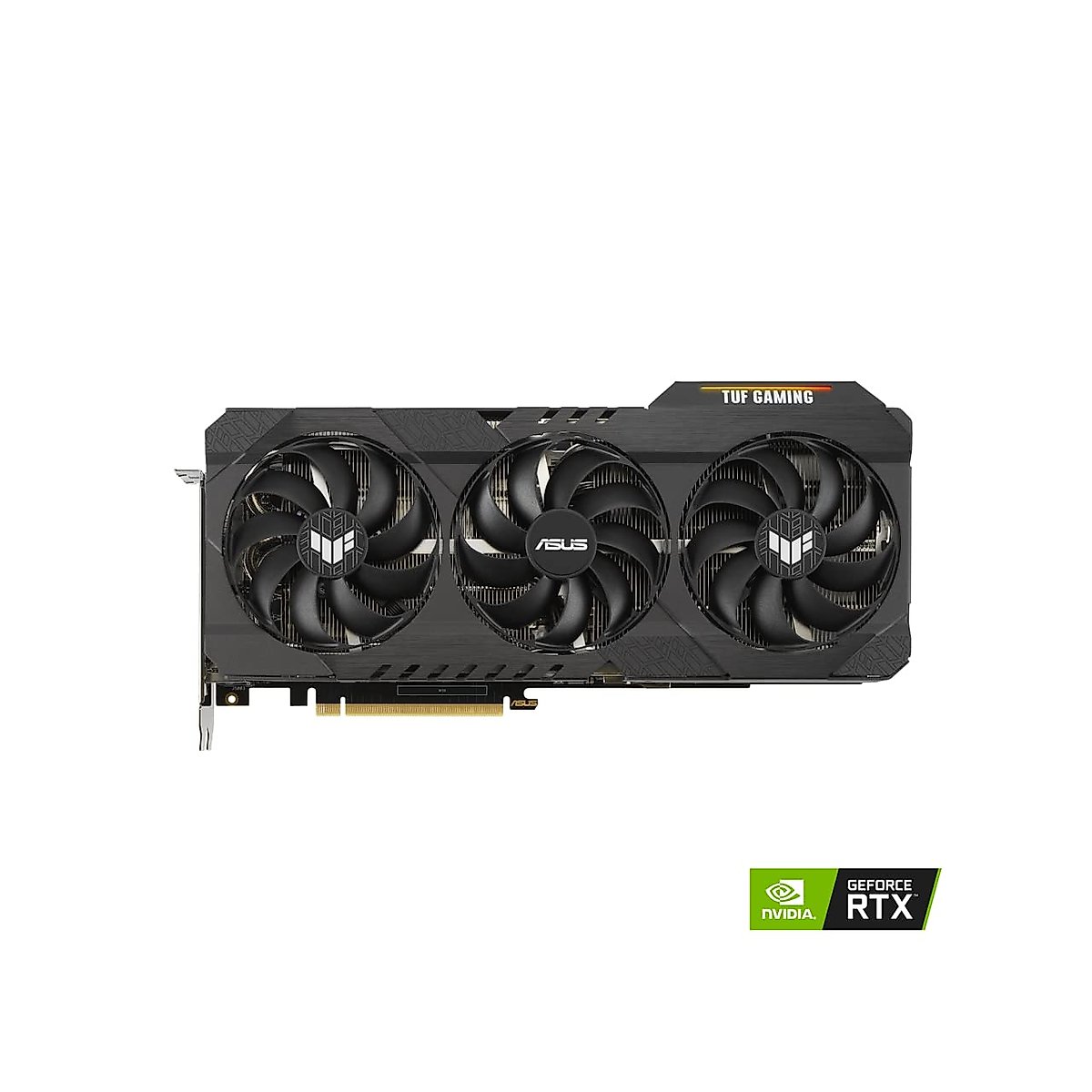 ASUS TUF Gaming NVIDIA GeForce RTX 3070 Ti OC V2 Graphics Card (PCIe 4.0, 8GB GDDR6X, HDMI 2.1, DisplayPort 1.4a, Dual ball Fan Bearings, Military-grade Certification, GPU Tweak III)