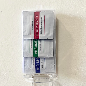 VERENIX 18 Pcs pH Meter Buffer Solution Powder, pH Buffer Calibration Solution Powder, pH Meter Calibration Packets for Precise and Easy use, 4.01pH, 6.86pH and 9.18pH