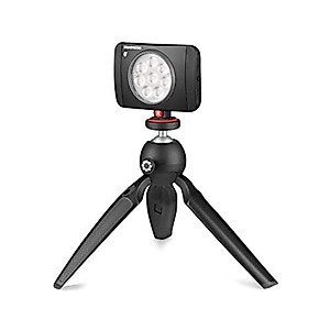 Joby Handypod Mini Tripod and Handgrip for DSLR, Mirrorless CSC and Compact Cameras, LED Lights, Microphones, Portable Speakers, Action Cameras and Accessories Up to 2.2lbs (JB01555)
