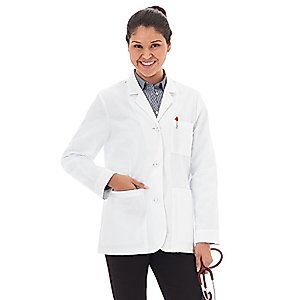 Meta Labwear Women's 28" iPad® Consultation Lab Coat, White, 6