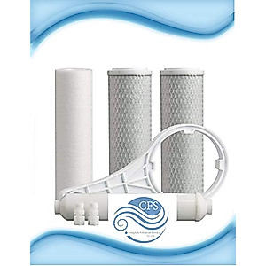 560067 Compatible Carbon Block Premium Plus Bi-Annual Filter Kit By CFS