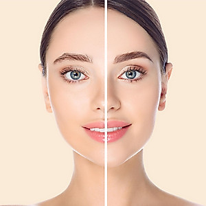 G G Colors Eyebrow Stamp Stencil Kit - Eye Brow Stamping Kit, One Step Brow Trio Stamp Kit, Eyebrow Powder with 10 Reusable Eyebrow Stencils Kit