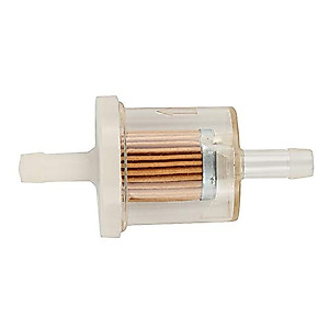 Harbot 49019-0027 Fuel Filter for Kawasaki 49019-7001 49019-7005 49019-0014 1/4" Inline Fuel Filter for Briggs and S 691035 493629 5065 2hp 17.5hp 27hp 35hp Engines John Deere AM108356