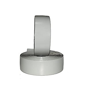 3/4" Wide Vinyl Chair Strap Repair & Replacement Matte Finish for Patio Pool Lawn Garden Furniture 20' Durable Roll - Best for Strapping, Repair & Restoration Gray #219