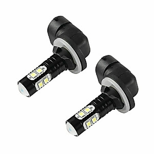 CHUSYYRAY Snow Blower Bulbs Compatible with Ariens 00432600, 881 Bulbs Combo, 6000K White Super Bright, Halogen Replacement Bulbs, Plug and Play, Pack of 2