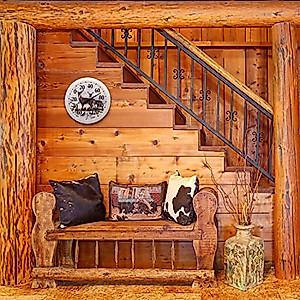 Springfield Indoor Outdoor Thermometer, Outdoor Thermometers for Patio 13.25-Inch - Winter Deer