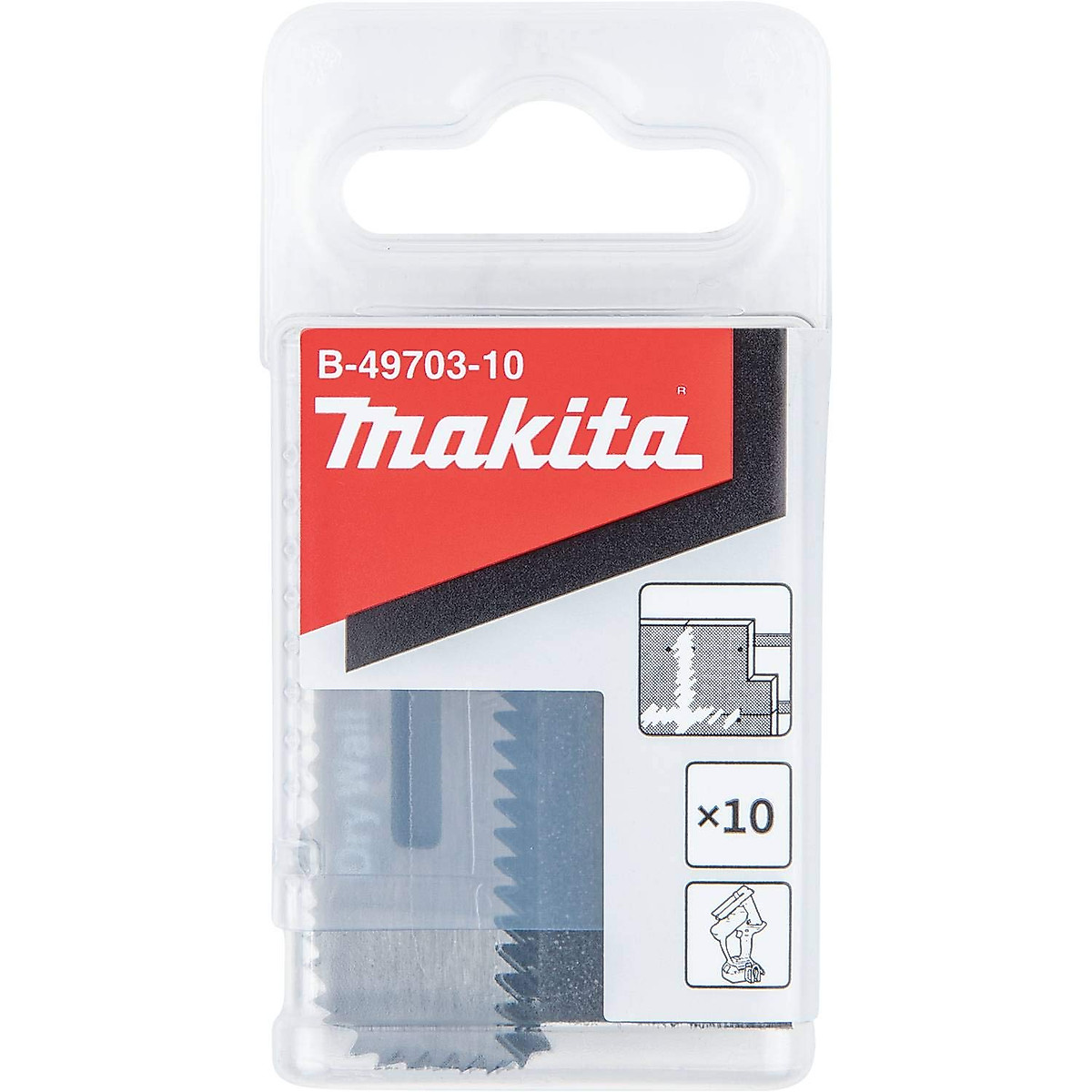 Makita B-49703-10 Cut-Out Saw Blade, Drywall, 10/pk