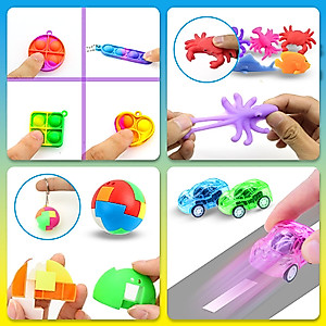 84Pcs Party Favors for Kids,Fidget Toys Pack,Bulk Toys for Kids Party Favors,Goodie Bag Stuffers,Carnival Prizes,Treasure Box, Filler Stuffers Toys