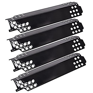 Hiorucet Grill Heat Plate Replacement for Charbroil 463436213, 463436215, 466334613, 466342014, Porcelain Steel Heat Tent Shields for Char-Broil 461334813, 463234413 Models.