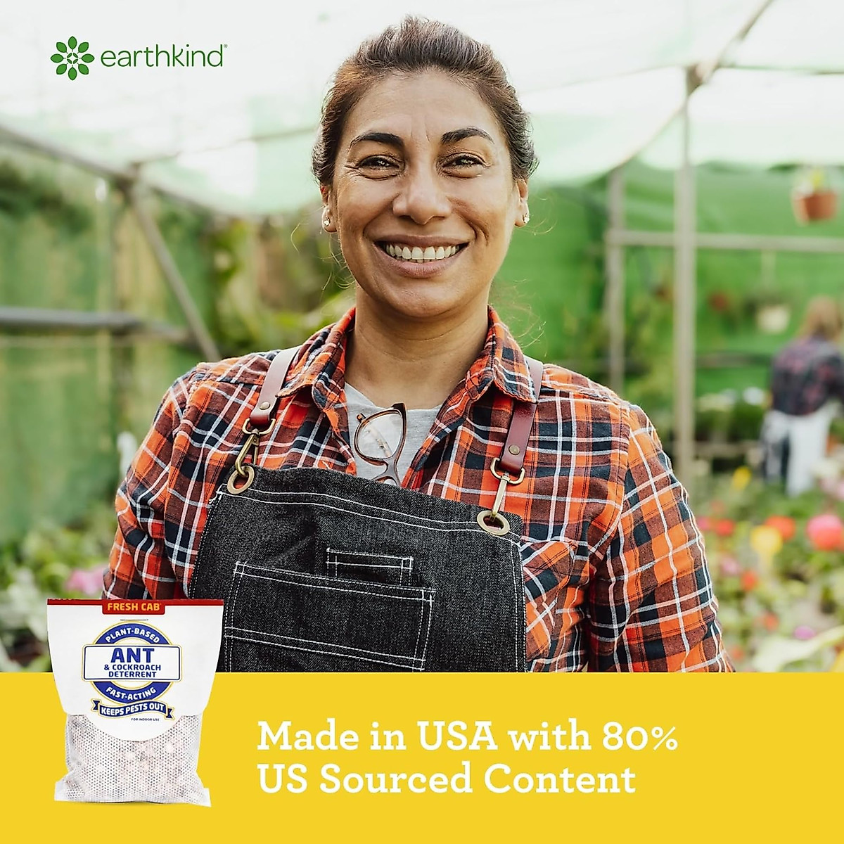 Fresh Cab Ants & Cockroaches Deterrent - Indoor Botanical Pest Control - Safe for Kids & Pets When Used as Directed - Made with Peppermint Essential Oil - 12-Pack (3)