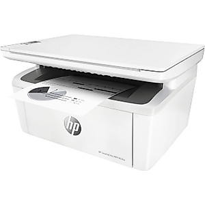 HP Laserjet Pro MFP M29W A All-in-One Wireless Monochrome Laser Printer for Home Office, White - Print Scan Copy - 19 ppm, 600 x 600 dpi, 8.5 x 11.69, Hi-Speed USB, Cbmou External Webcam