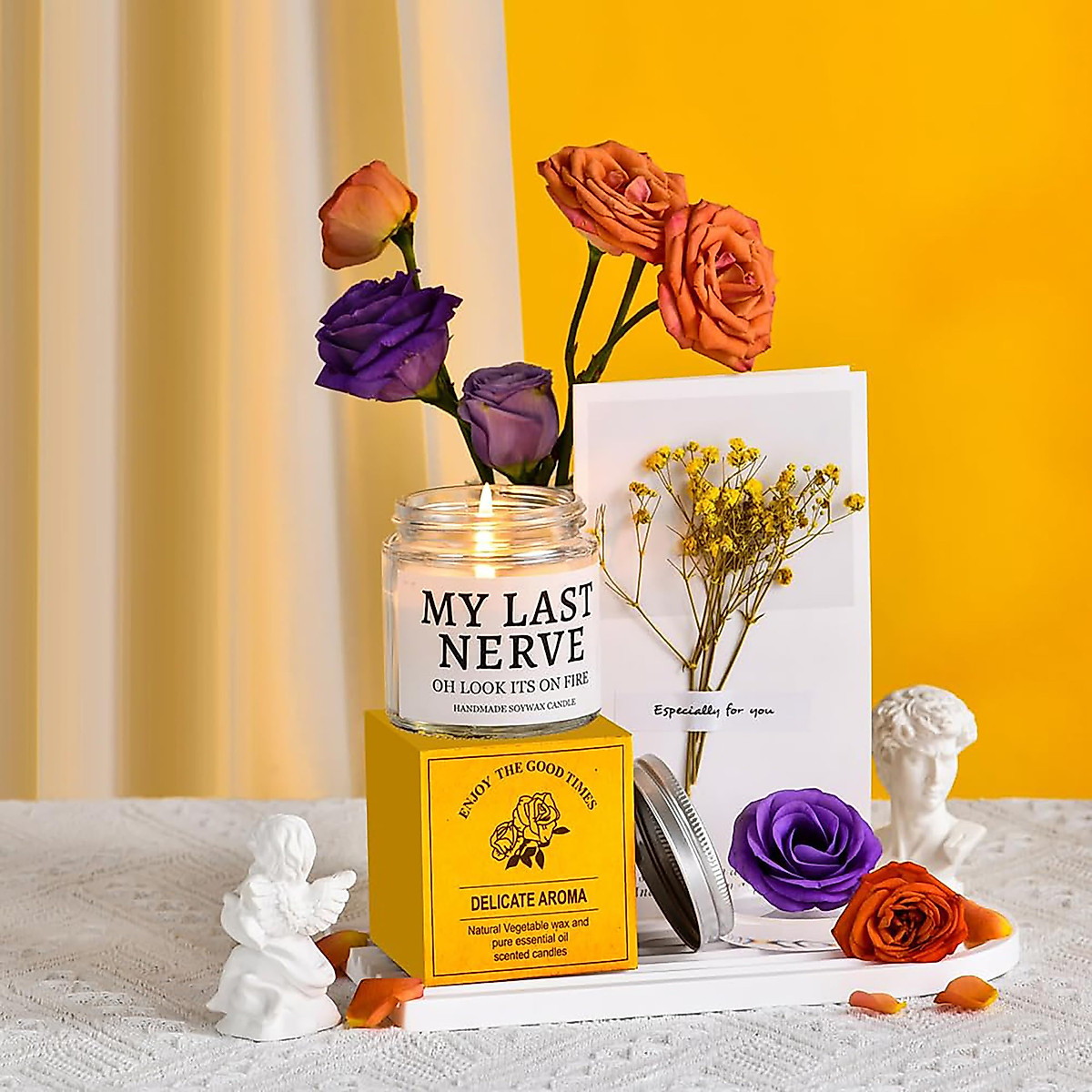 Birthday Gifts for Women - Gift Box Basket, Gifts for Mom Best Friend Her Best Friend Sister Girlfriend Wife Mother Coworker Anniversary, Personalized Thank You Gifts. Funny Cup& Relaxing Spa Gift Set