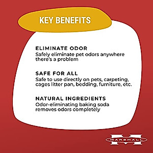 Marshall Pet Products Premium Natural Enzymatic Odor Remover and Deodorizer Spray for Severe Odors, for Small Animals and Ferrets, 8 oz