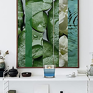 Glade Candle Jar, Air Freshener, 2in1, Moonlit Walk & Wandering Stream, 3.4 Oz