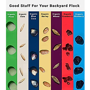 Hen Up Organic | Layer Mash - Non-GMO Chicken Food | 25 Pound (25 lb.) Bag