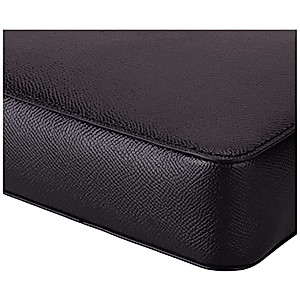 Michael Kors Women's Jet Set Crossbody Leather Bag, Black, Large