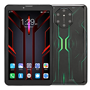 Tablet for Kids, MT6592 8 Cores CPU Green 1960x1080 IPS for Android 10 7 Inch Tablet Dual Camera for Work (US Plug)