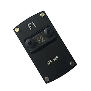 Ade Advanced Optics Mini/Micro Reflex Dot Sight Mounting Plate for Smith & Wesson M&P, Red