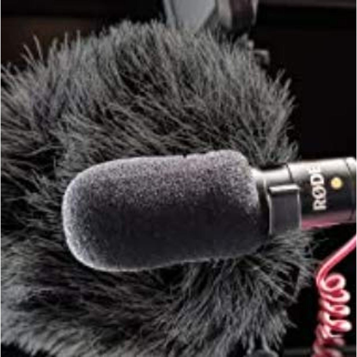 Compete Audio CA555 large microphone windscreens (Foam Microphone Covers) (2-pack) for use with mini-shotgun mics, larger headsets and desktop microphones