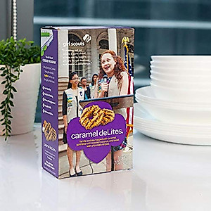 Girl Scout Caramel DeLites Cookies 7 Ounce Box