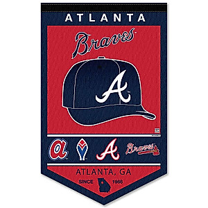 WinCraft Atlanta Braves Heritage History Banner Pennant