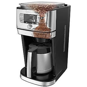 Cuisinart DGB850 Burr Grind & Brew 10 Cup Coffeemaker Silver (DGB-850) with 1 YR CPS Enhanced Protection Pack