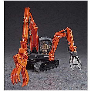 Hasegawa HSW04 1:35 Scale Hitachi Double Arm Construction Machine Astaco Neo Plastic Model