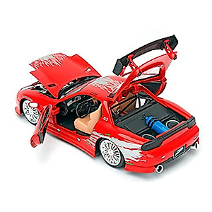 Jada Toys Fast & Furious 1: 24 Diecast - '93 Mazda RX-7 Vehicle, Multi (98338)