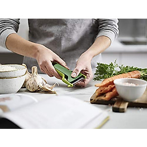 Joseph Joseph SafeStore Peeler, One Size, Green