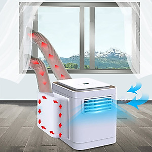 Portable AC Hose 5.9" Diameter Portable Exhaust Vent for Portable Air Conditioners, Suitable for 5.9"/6" Exhaust Hose Adaptor, Length up to 59" (5.9"Dia- Exhaust Hose)