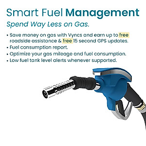 VyncsPro 4G No Monthly Fee 60 Seconds GPS, Live Map, Trip Replay, OBD GPS Tracker for Cars, Real Time GPS, 1 Year Data SIM, Teen Driving Alert Car Health Recall Fuel Report Activation Fee Reqd