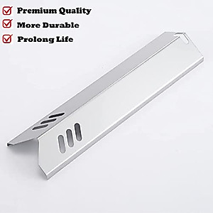 SUONA Grill Heat Plate Shield for Dyna-Glo 6 Burner DGF600SSP DGB610SS DGF934BMP 70-01-179 5 Burner DGF510SBP DGB515SDP-D Replacement Part for Backyard BY13-101-001-12/13 6 Pack ST-08-6