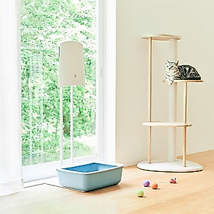 Sunstar QAIS Air Purifier Stand Bundle for Strong Odor, Viruses & Bacteria - Filterless, Quiet Wall-Mount Air Cleaner for Home, Bedroom - Pet Odor Eliminator, Cat Litter, Ammonia, Strong Smell Remover