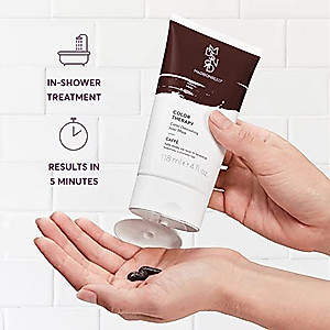 Madison Reed Color Therapy, Caffe, Color Depositing Hair Mask & Deep Conditioning Treatment, Intensely Hydrating, Refreshes Color & Tone, Keratin & Argan Oil, 4 Fl Oz (118 mL)