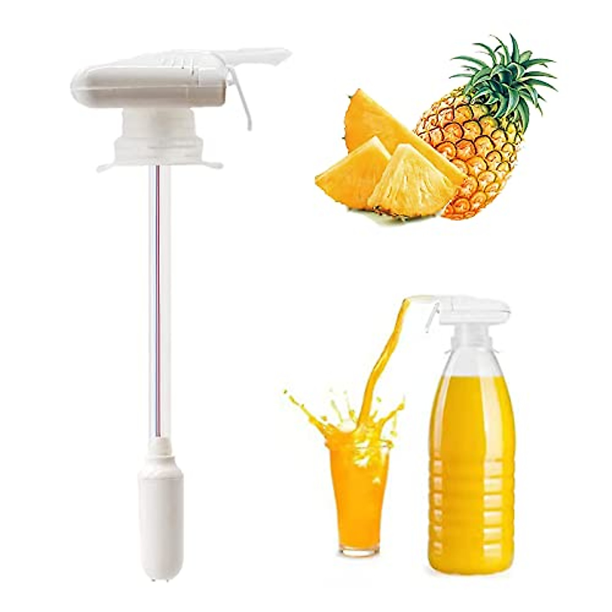 Automatic Drink Dispenser, Milk Dispenser, Hands-Free Milk, Automatic Drink Dispenser with Electric Tap, Drink Dispenser for Milk Juice Beer & More, Hands-Free No Overflow