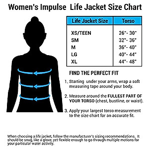 O'Brien Women's Impulse Neo Life Vest, Purple, Medium