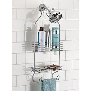 iDesign Shower Caddy, Silver