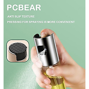 PCBEAR Oil Sprayer for Cooking,100ml Oil Sprayer for Air Fryer, Salad,BBQ,Roasting
