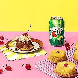 7UP Lemon Lime Soda, Naturally Flavored and Caffeine Free, 12 Fl Oz (Pack of 12)