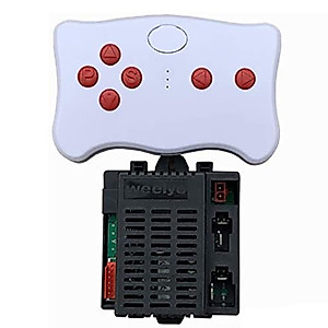 wellye RX43 (RX23) 12V Kids Powered Ride on car 2.4G Bluetooth Remote Control and Receiver Kit Controller Control Box Accessories for Children Electric Ride On Car Replacement Parts