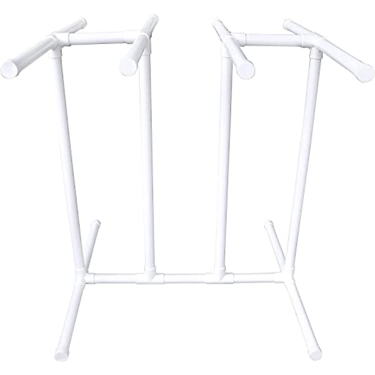 Towel Rack - Poolside Storage Organizer for Drying Wet Towels, Floats, Noodles, Paddles, 37.5" W x 37.5" L x 41" H, (White)
