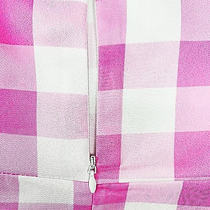 HAOKIDS Girls Pink Costume Dresses Youth Margot Robbie Movie Cosplay Outfit Kids Princess Bowknot Halloween Party Gift