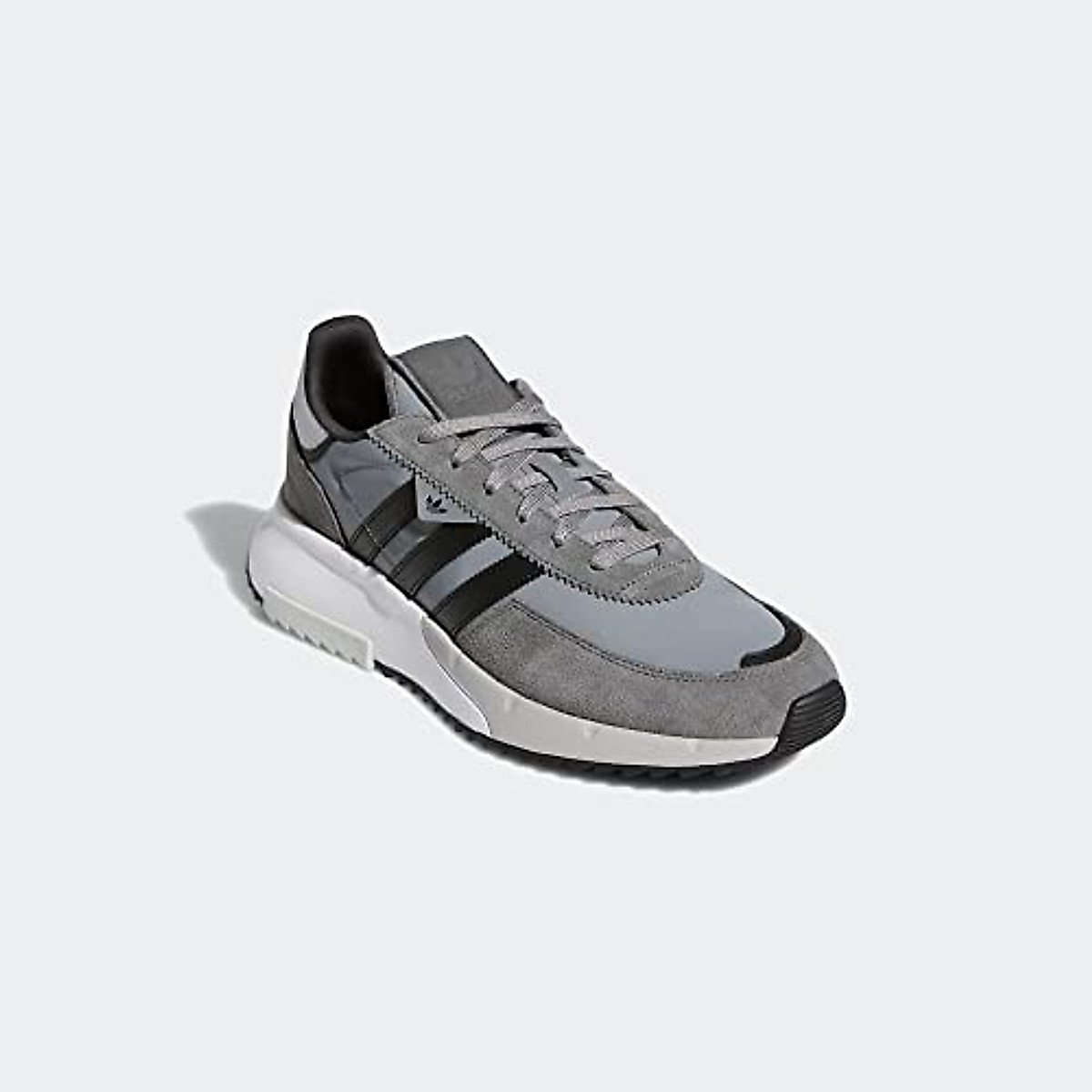 adidas Originals Men's Retropy F2 Sneaker, Grey Three/Core Black/Grey Five, 9.5