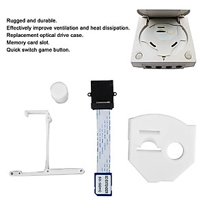Extender Adapter Expansion Cable Adapter Quick Switch Game Button ABS Material Easy to Replace for Sega Dreamcast GDEMU Work