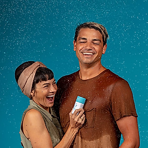 Hume Supernatural Aluminum Free Deodorant for Women & Men - Safe for Sensitive Skin - Probiotic, Plant-Based, Baking Soda Free, Aloe, & Cactus Flower, Anti Sweat, Stain & Odor - After Rain, 1-Pack