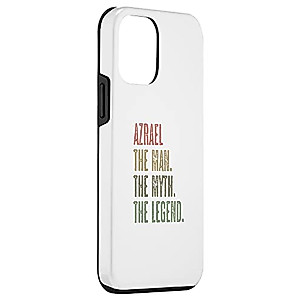 iPhone 12 mini AZRAEL the Man the Myth the LEGEND | FUNNY - Men Boys Name Case